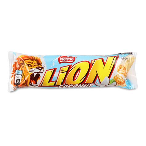 Батончик Lion Coconut з кокосовою стружкою 40г – онлайн-супермаркет ...