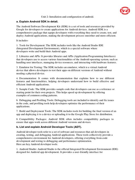 Unit2 V2v Mad Updated Pdf Java Virtual Machine Android Operating System