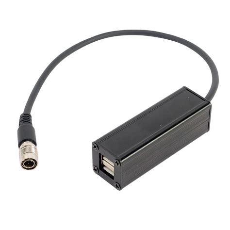USB Dual Power Port W Hirose 4 Pin Male Connector Film Devices