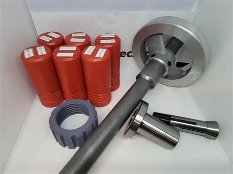 Atlas Craftsman 9″ 12″ Lathe 3c Collet And Drawbar Set Bm Parts Tech