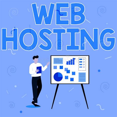 Hand Writing Sign Web Hosting Concept Meaning Business Allowing Access