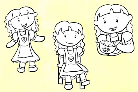 Golilocks Clipart