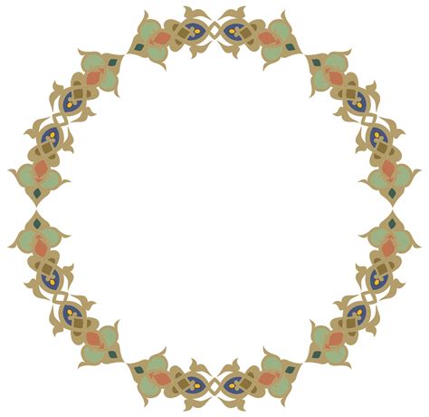 Download Ornamental Circular Frame Svg Freepngimg