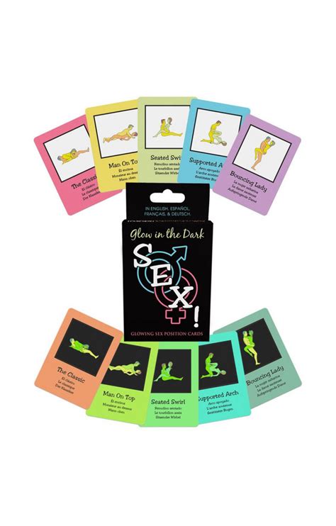 Glow In The Dark Sex Cards Kg Bgc