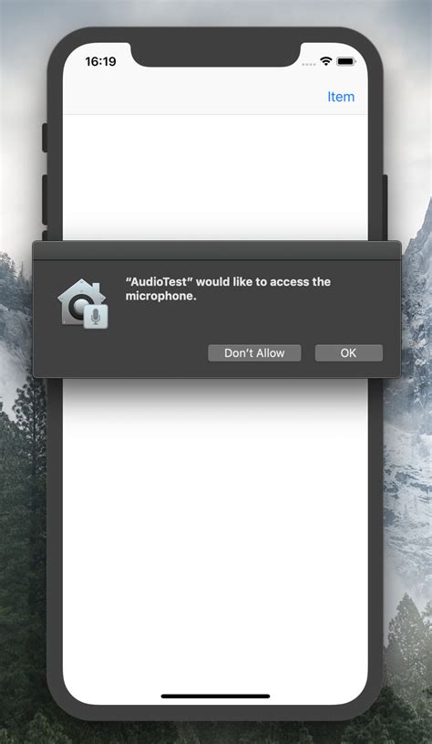 Avfoundation Audiounitinitialize Causes Allow Microphone Access Prompt On Ios Simulator