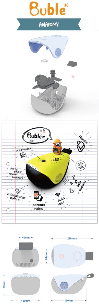 Buble Is A Projector Which Uses Toys To Play Animations Solidsmack