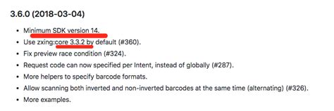 What Is The Supported Minsdk For 360 And Core 332 14 Or 19