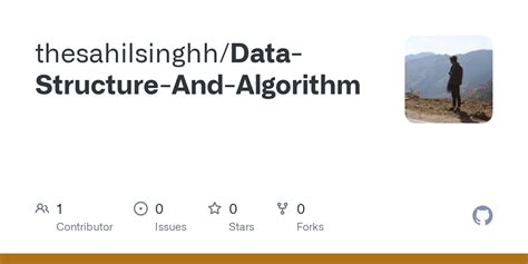 GitHub Thesahilsinghh Data Structure And Algorithm