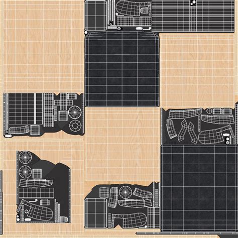 Auditorium Soft Seating Light Wood 3d Model 33 3ds Blend C4d Fbx Max Ma Lxo Obj Free3d