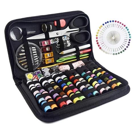 Portable Sewing Kit Home Travel Thread Threader Ne Vicedeal