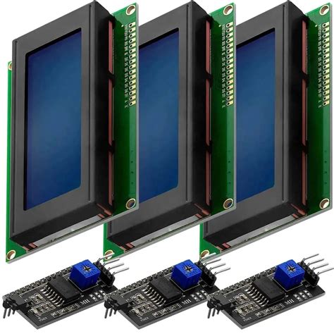 Hd44780 2004 Lcd Display Bundle 4x20 Characters Openelab Technology Ltd
