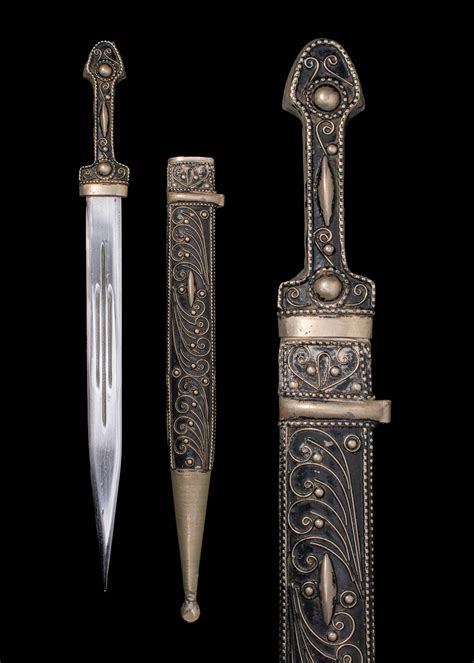 Ottoman Dagger Kinjal With Scabbard Barnebys