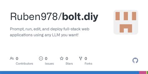 Github Ruben978boltdiy Prompt Run Edit And Deploy Full Stack