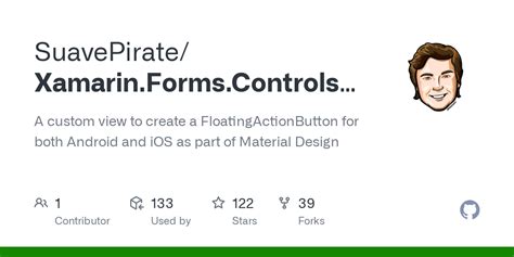 github suavepirate xamarin forms controls floatingactionbutton a custom view to create a