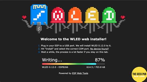 Wled How To Setup And Configure Wled The Geek Pub