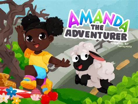 Amanda The Adventurer Aventureiros Ilustração Artes