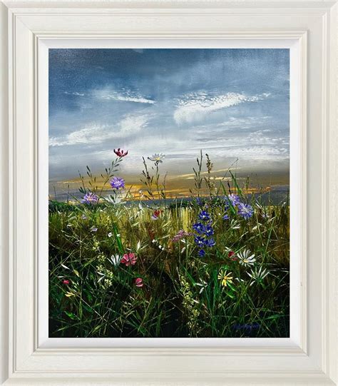 The Meadows Edge By Kimberley Harris Limited Edition Oil At