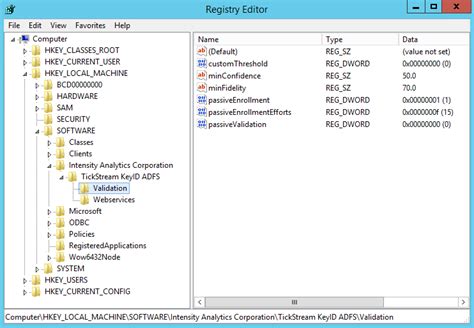Adfs V12 Intensity Analytics Documentation