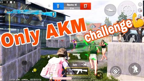 Only Akm Challenge💪 Tdm Montage🔥 In Bgmi😎 Youtube