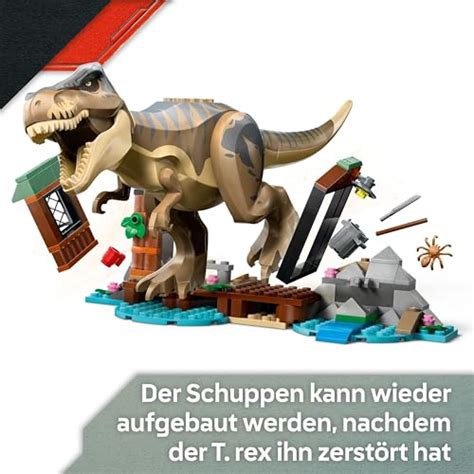 Lego Jurassic World Flucht Vor Dem Trex Interaktives Spielzeug Mit