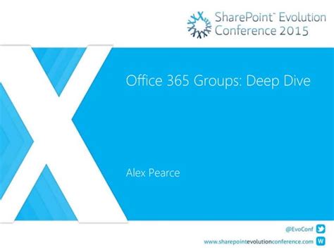 Office 365 Groups Deep Dive Pptx