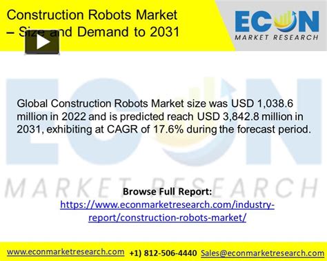 Ppt Construction Robots Market Powerpoint Presentation Free To Download Id 99e69a Zmvhz