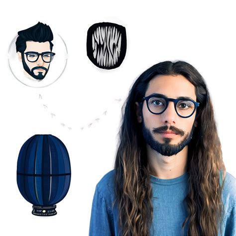 Download Hipster Avatar Look Png 05212024