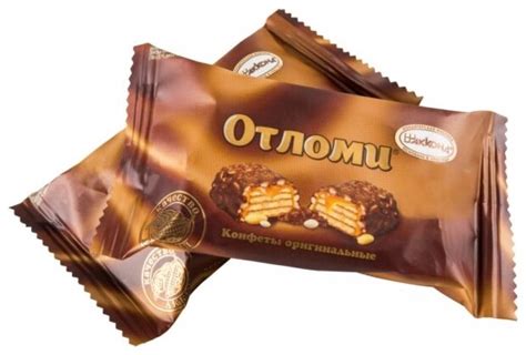 Конфеты АККОНД Отломи вафельная начинка с карамелью пакет — купить в интернет магазине по