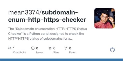 Shean Y On Linkedin Github Mean3374subdomain Enum Checker The Subdomain