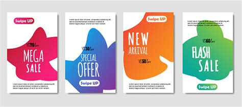 판매 배너동적 추상 유체 모바일 판매 배너 템플릿 디자인 메가 세일 스페셜 오퍼 세트 전단지 기프트 카드 벽에 포스터 커버북 배너 소셜 미디어 용 디자인 가격에 대한 스톡