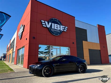 Vibe Car Audio This Supercharged Vantage Just Left With