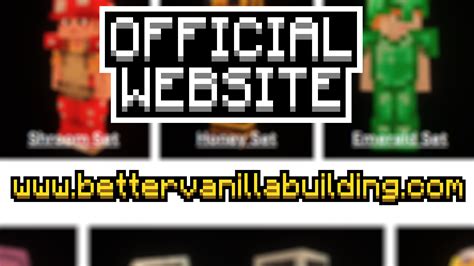 Bettervanillabuilding Minecraft Resource Pack
