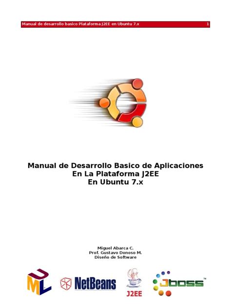 Manual J2ee Pdf Páginas Del Servidor Java Java Lenguaje De