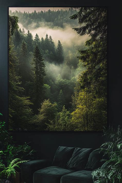 Deep Forest Canvas Prints Nature Inspired Art In 2025 Nature