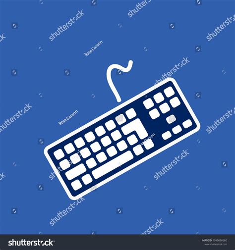 Keypad Vector Illustration Stock Vector Royalty Free 1059698660 Shutterstock