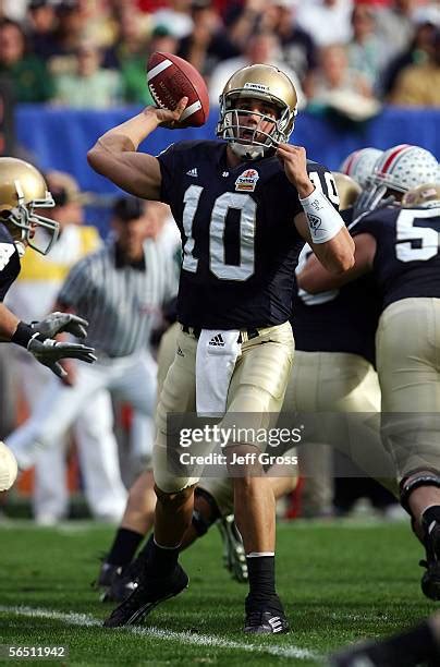 649 Brady Quinn Notre Dame Photos And High Res Pictures Getty Images