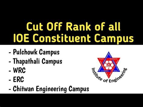 Ioe Cutoff Ranks 2079 Pulchowk Erc Wrc Chitwan Note Library Educational Content For