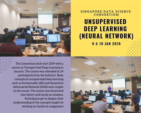 Unsupervised Deep Learning Neural Network Singapore Data Science