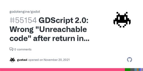 Gdscript 20 Wrong Unreachable Code After Return In Match · Issue