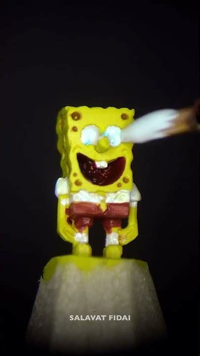 Tiny Sculptures On The Tip Of A Pencil Spongebob Spongebobsquarepants Foryou Music Fyp Art