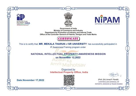 Tharun Mekala On Linkedin Nipam Ipre