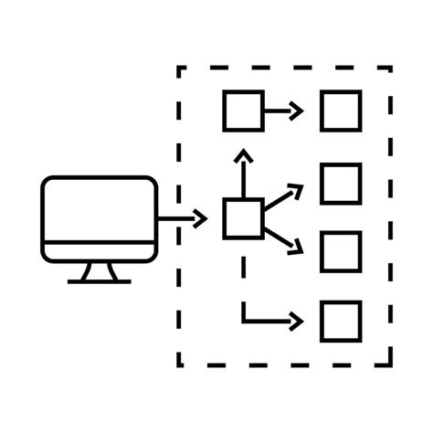 Serverless Architecture Software Line Icon Illustration 48356631 Vector Art At Vecteezy