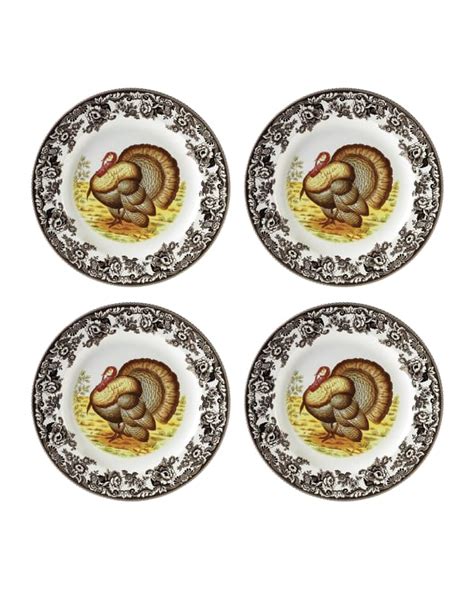Bernardaud Assorted Salad Plates Set Of 4 Neiman Marcus