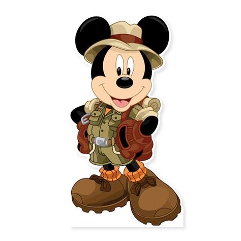 Adorno Grande Para Mesa Mickey Explorador Partyplace