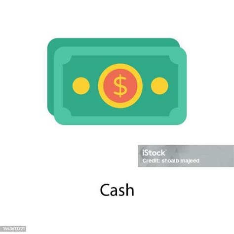 현금 벡터 플랫 아이콘입니다 간단한 스톡 일러스트레이션 0명에 대한 스톡 벡터 아트 및 기타 이미지 0명 개념 경제 Istock