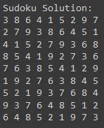 Best Sudoku Generator Python Code