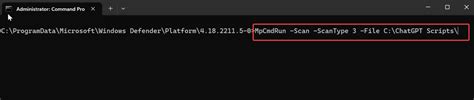How To Scan For Virus Using Command Prompt In Windows 11 Technoresult
