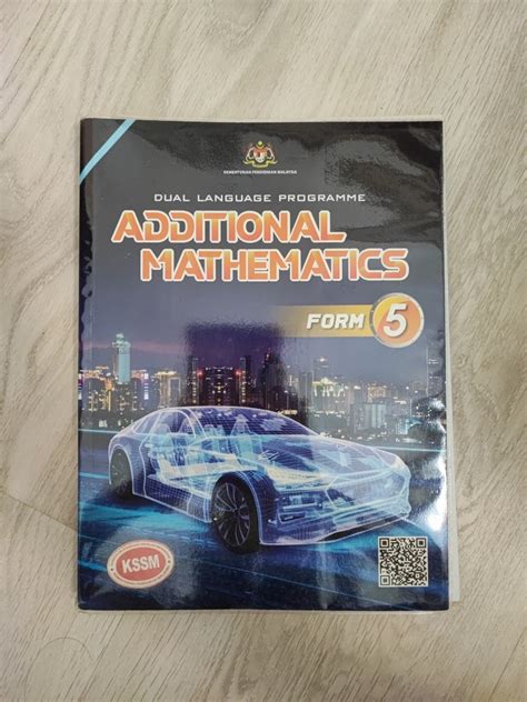 Additional Mathematics Form 5 Textbook Hobbies And Toys Books
