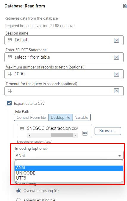 sql values in csv file in a360 don t match values in v11 community