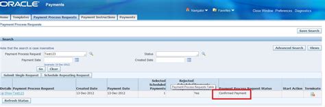 Batch Payment Oracle Techno Functional